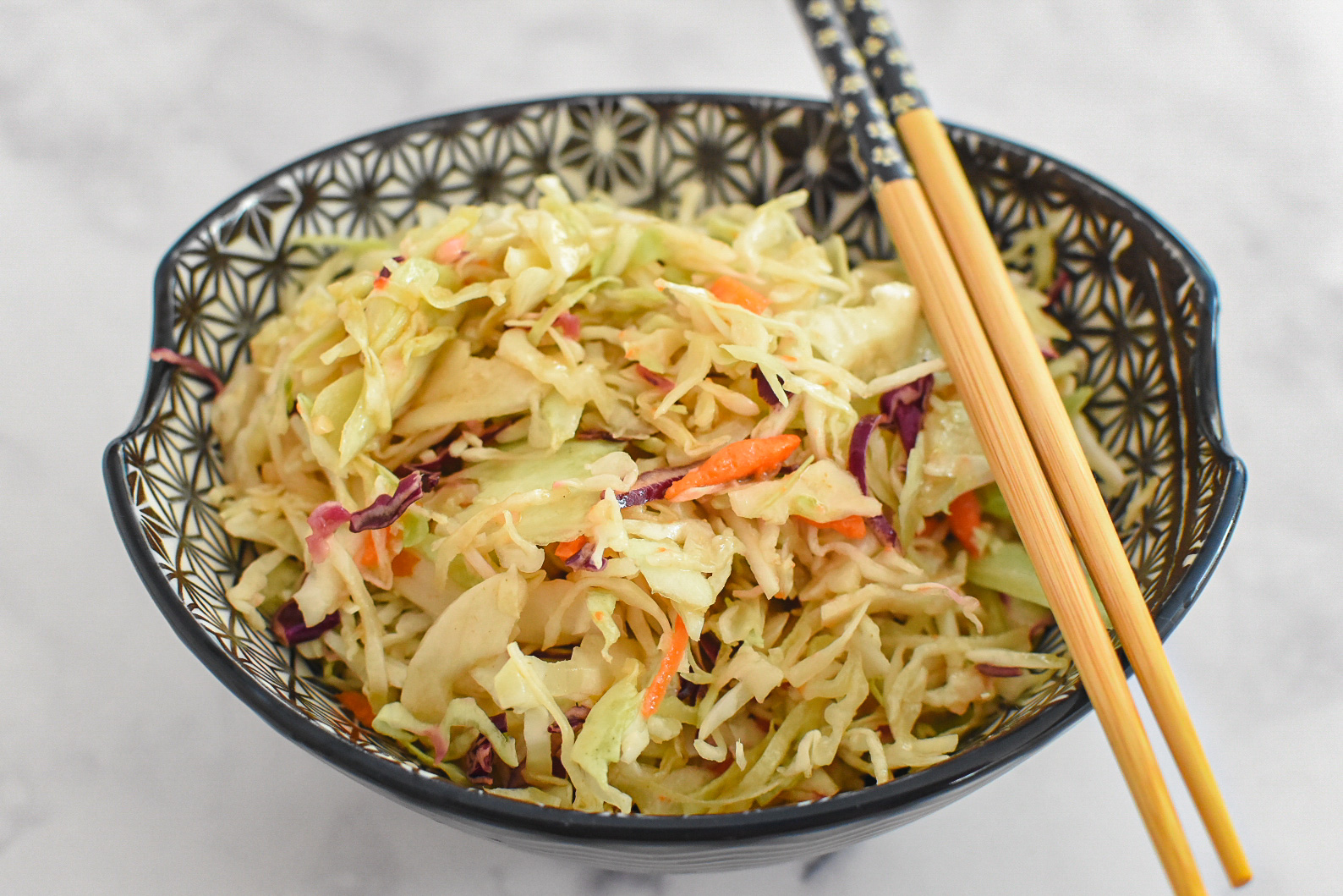 Easy Crunchy Asian Slaw Recipe | Tangy, Delicious & Healthy