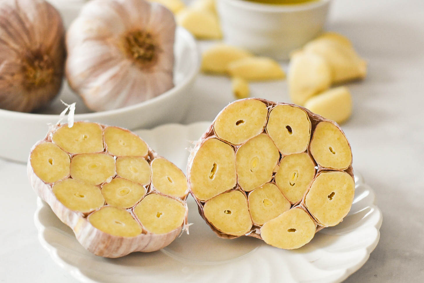 Whole Roasted Garlic {Two Ways} | Balanced Taste